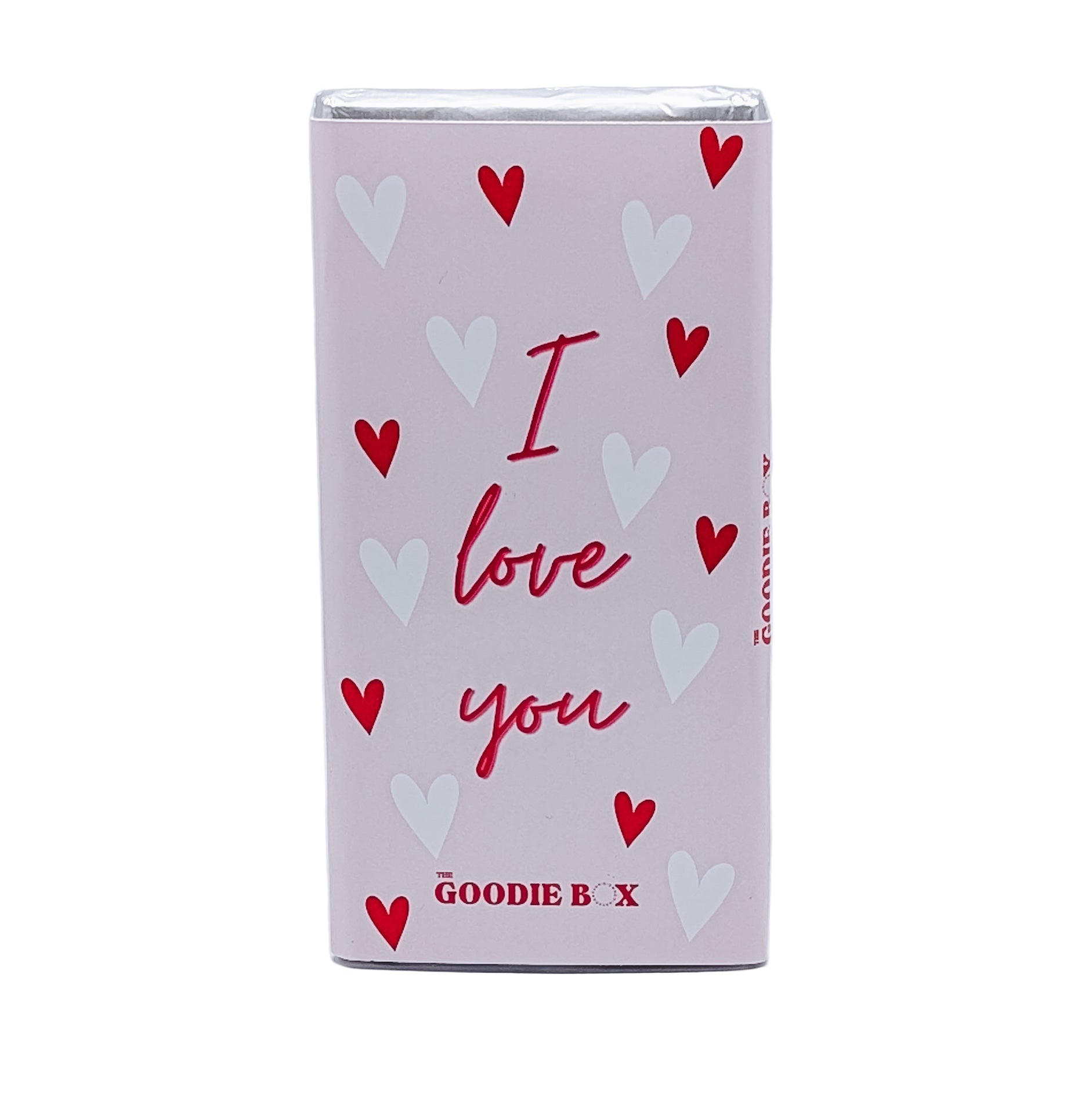I Love You Creamy Milk Chocolate Block - 100g – The Goodie Box